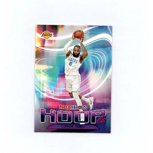2023-24 PANINI NBA Hoops INSERT HOOPLA - LEBRON JAMES #9 - Los Angeles ...