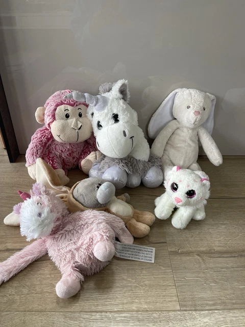 SOFT TOY BUNDLE x6 Warmies, cuddle & love, Me to You Tiny Tatty ...