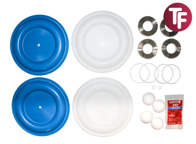 GRACO D0F311 WET End Service Kit For Husky 2150 2'' Pumps - Stainless ...