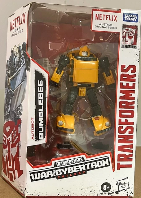 RARE TRANSFORMERS NETFLIX War for cybertron series Bumblebee $123.00 ...