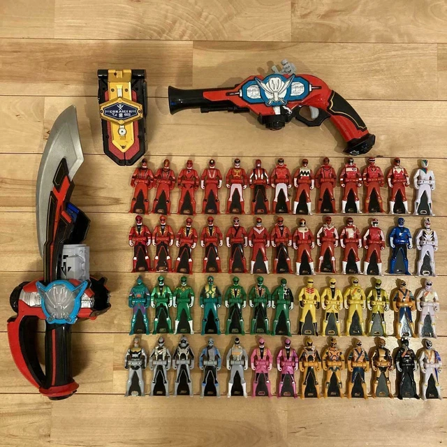 POWER RANGERS SUPER Megaforce Gokaiger Mobirates Sabre Gun Ranger Key ...