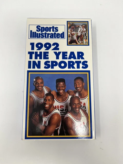 SPORTS ILLUSTRATED 1992 The Year In Sports (VHS, 1992) Dream Team ...