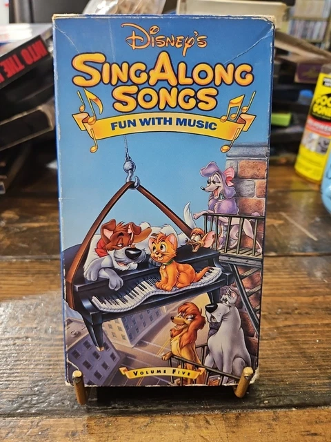 DISNEYS SING ALONG Songs - Fun With Music (VHS, 1993) £9.51 - PicClick UK