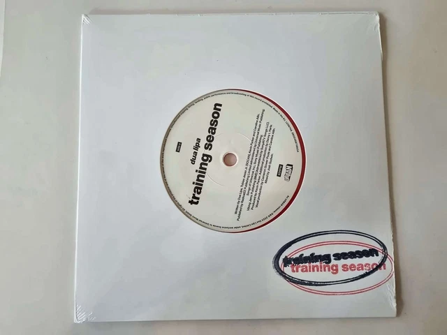 DUA LIPA - Training season 7'' Vinyl Europe RED VINYL STILL SEALED EUR ...