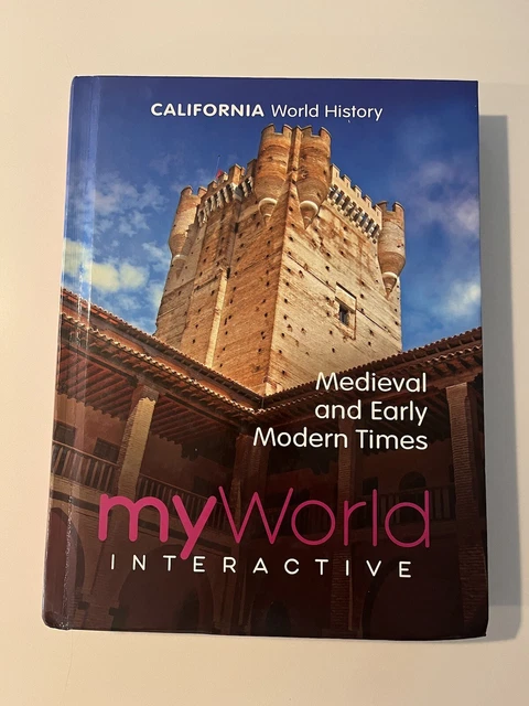 PEARSON MYWORLD INTERACTIVE California History Textbook Grade 6 $60.00 ...