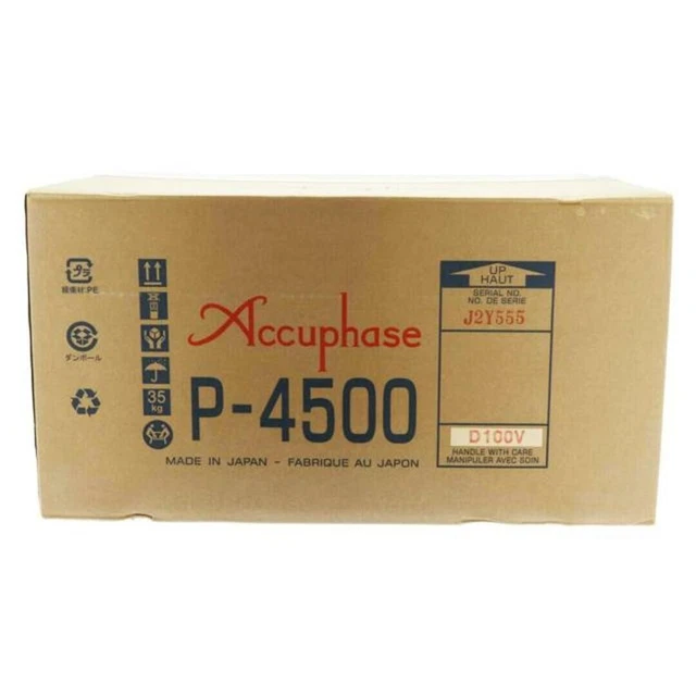 AMPLIFICATEUR DE PUISSANCE Accuphase P-4500 Streo AC100V 50/60Hz 29,2 kg audio Japon EUR 6.168 ...
