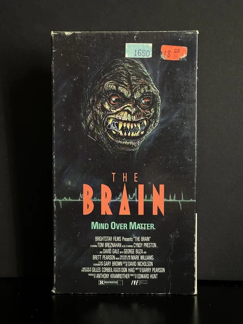 THE BRAIN VHS RARE Horror VHS Monster Movie £37.02 - PicClick UK