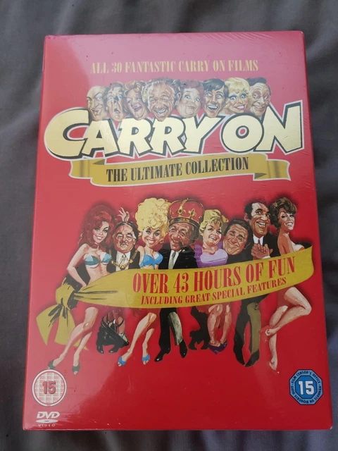 CARRY ON THE Ultimate Collection DVD Box Set 30 Films and Extras NEW ...