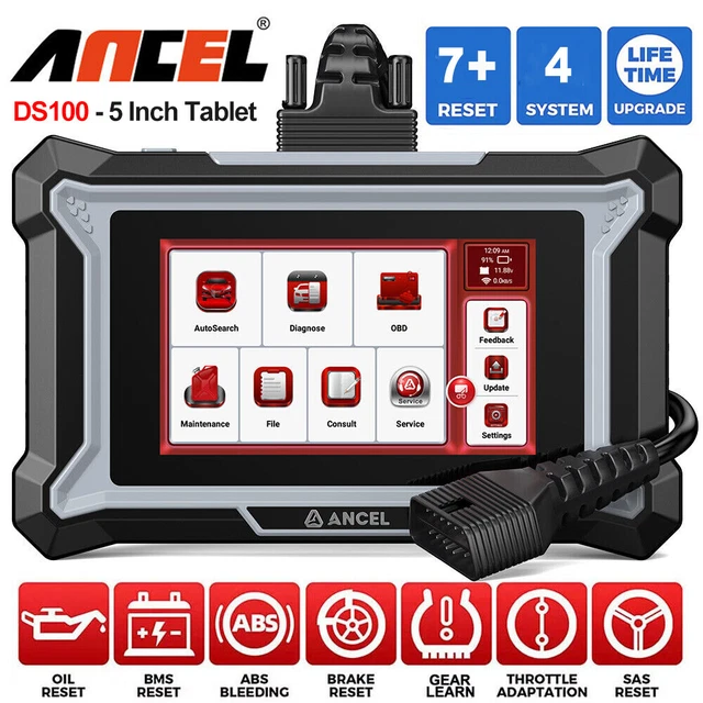 2025 ANCEL DS100 Profi Auto Diagnosegerät KFZ OBD2 Scanner ...