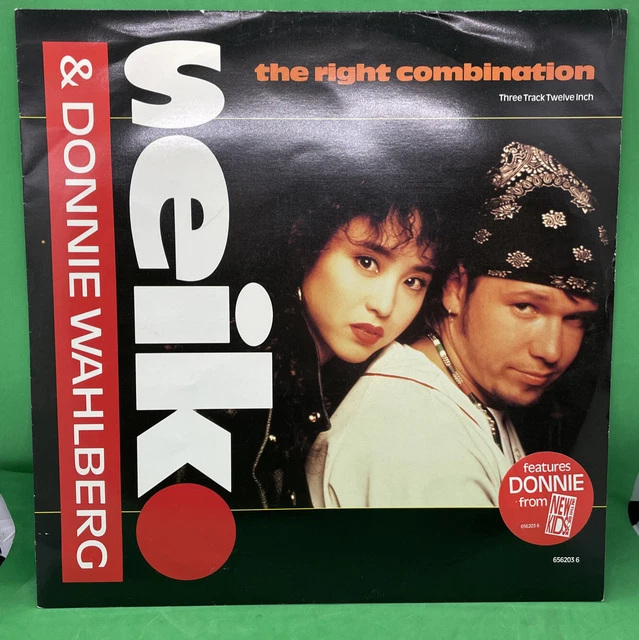 SEIKO MATSUDA & Donnie Wahlberg - The Right Combination (12", Single) £ ...