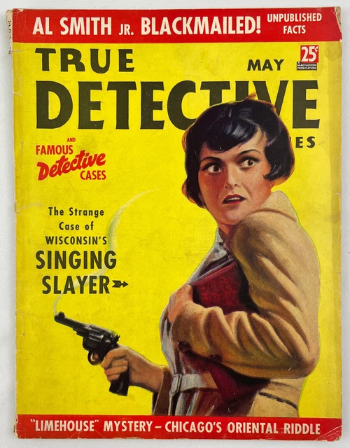 TRUE DETECTIVE MYSTERIES Magazine, May 1937, Vintage True Crime Stories ...