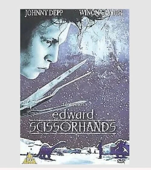 EDWARD SCISSORHANDS: TIM Burton DVD Sci-Fi & Halloween Johnny Depp ...