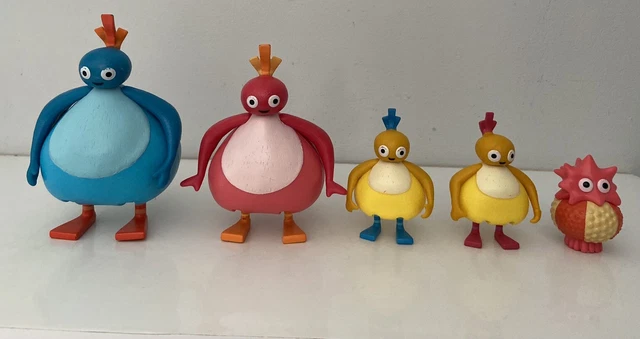 CBEEBIES TWIRLYWOOS BIG Hoo Toodloo Chickety Chick Peekaboo Set Toy ...