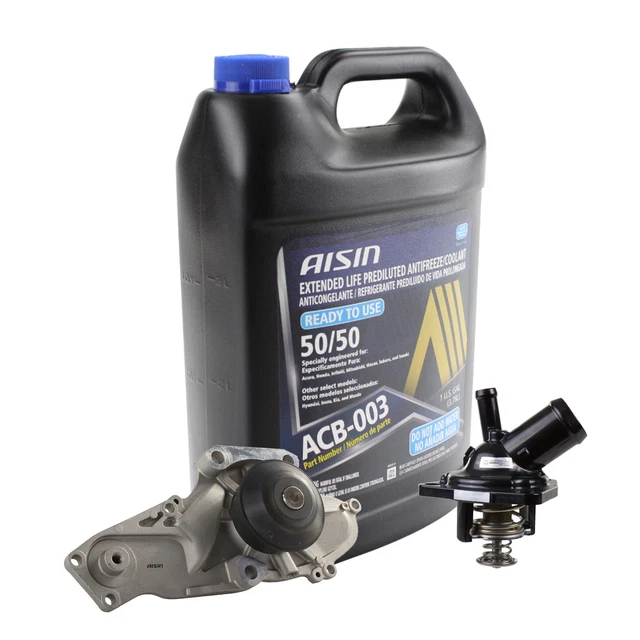 AISIN BLUE ENGINE Coolant Water Pump Thermostat Kit For MDX RLX TLX 3 ...
