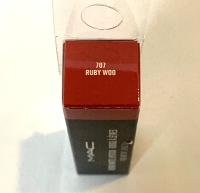 MAC RETRO MATTE Lipstick #707 Ruby Woo Full Size $33.99 - PicClick CA