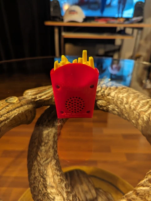 VINTAGE MCDONALD'S FRENCH Fry Cell Flip Phone 1999 Happy Meal Toy ...