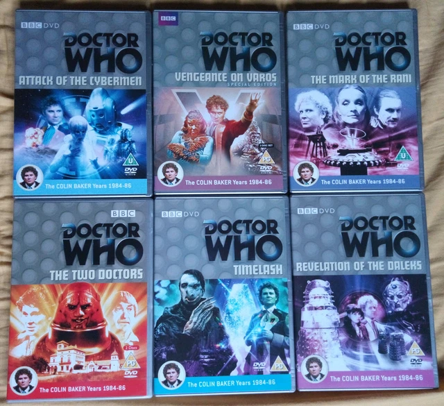 DOCTOR WHO SEASON 22 COMPLETE DVD COLLECTION [Cybermen Varos Rani ...