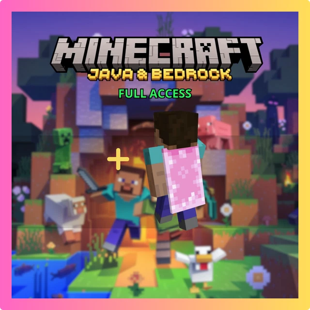 Minecraft Java Bedrock Edition FOR SALE! - PicClick