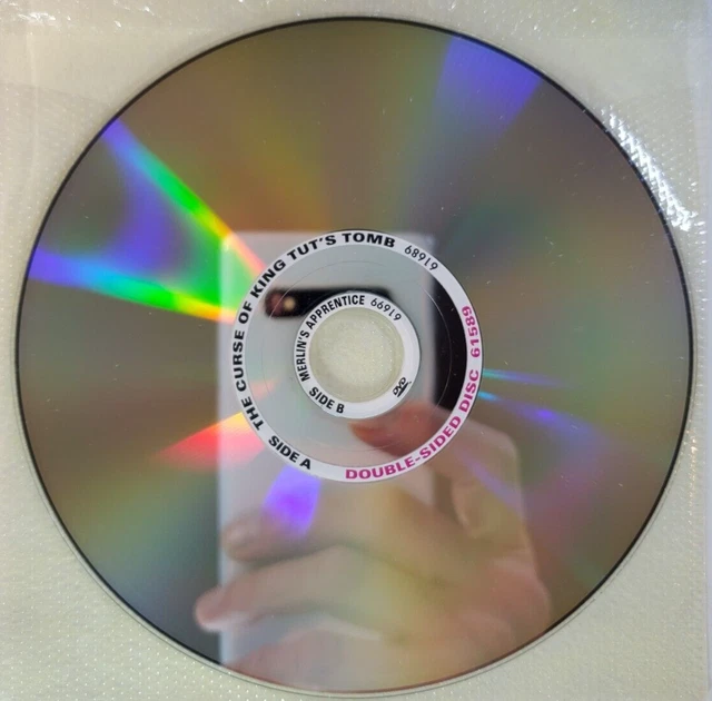 THE CURSE OF King Tut's Tomb & Merlin's Apprentice Disc Only Loose DVD ...