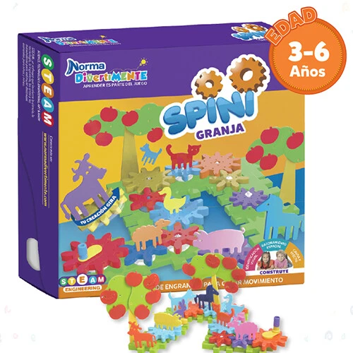 62 PIECE CHILDRENS Kids Toy Spinning Farm Animal Large Play Set Kit ...