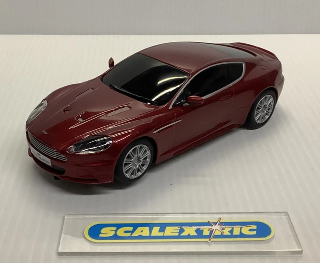 SCALEXTRIC C???? ASTON Martin Dbs Burgundy Red (Excellent) Dpr Set Car ...