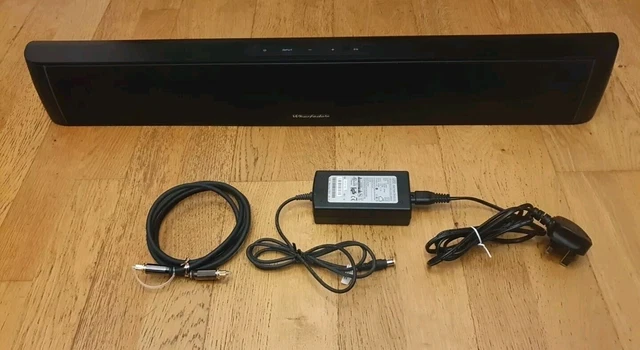 WHARFEDALE VISTA-100 Soundbar - Black incuding digital optical cable ...