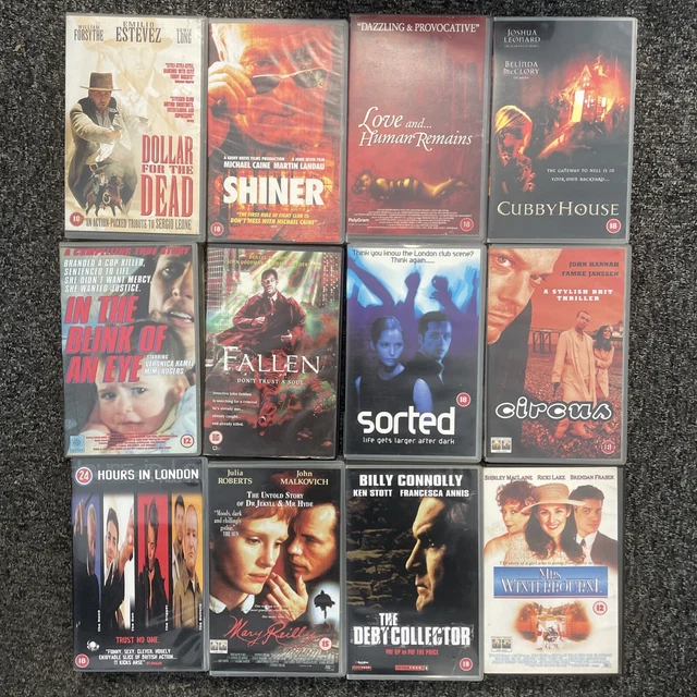 12 X BIG Box SAMPLE VHS - Dealer Promo Timecodes - See Photos for ...