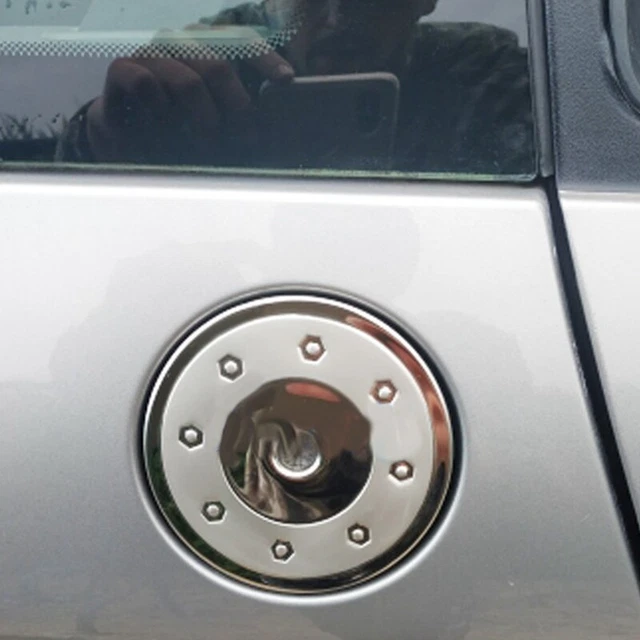 STAINLESS STEEL FUEL Tank Gas Box Cover Car-Styling Accessories for 206 ...