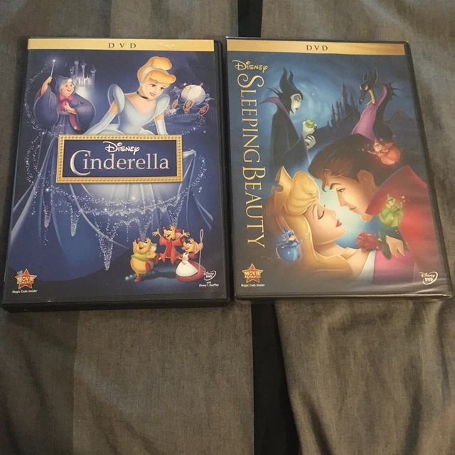DISNEY DVD LOT Cinderella & Sleeping Beauty £12.53 - PicClick UK