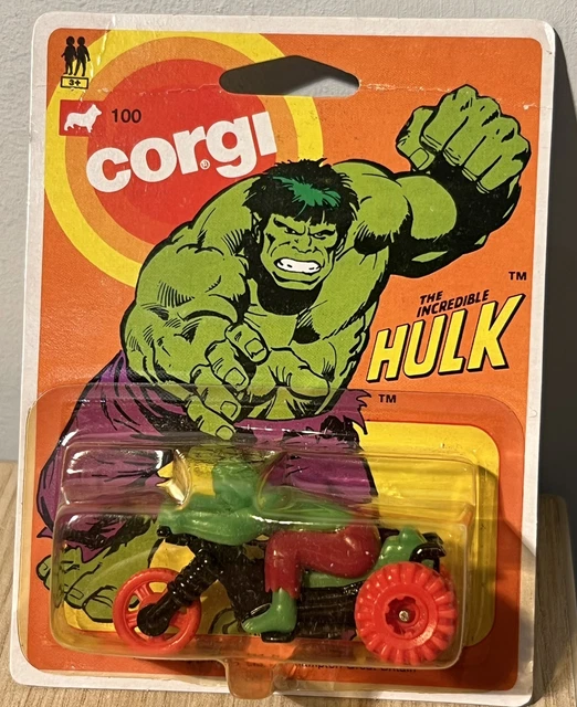 CORGI 100 THE INCREDIBLE HULK Trike IN ORIGINAL BOX Marvel 56115 £43.36 ...