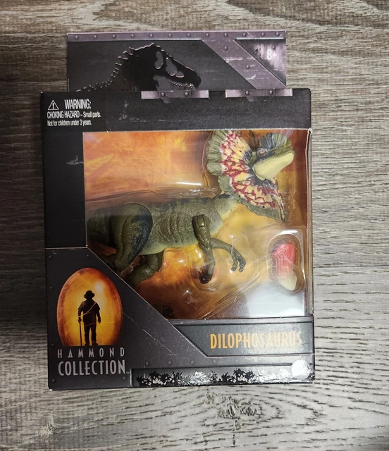 JURASSIC WORLD HAMMOND Collection Dilophosaurus EUR 83,80 - PicClick IT