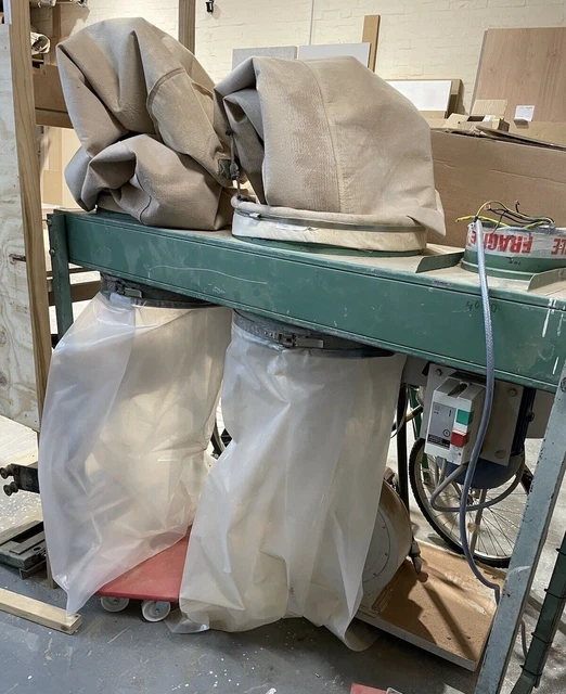 THREE PHASE DUST extractor used £300.00 - PicClick UK