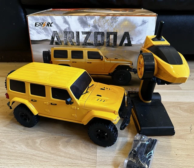 EAZY RC EZY002 Arizona Jeep Wrangler 4x4 RTR RC Car Electric Rock ...