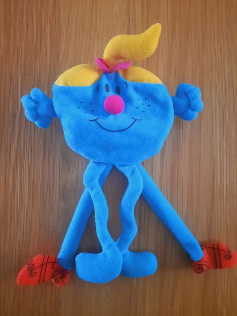 MR MEN MR Tall and Little Miss Somersault Mcdonalds Soft Toy 2001 8 ...