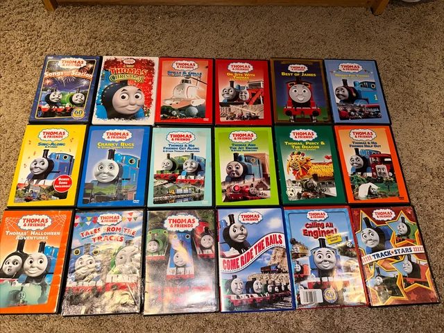 THOMAS & FRIENDS DVD Lot! 42DVDs ( Thomas the Tank Engine, Thomas the ...
