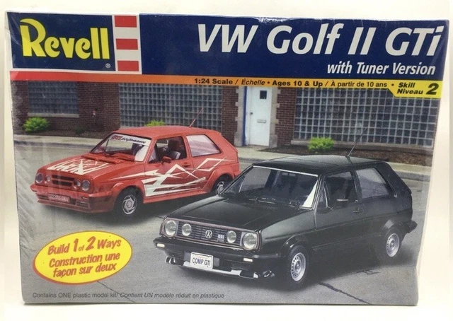 REVELL VW GOLF II GTi 1:24 Scale Model Car Kit Sealed $30.00 - PicClick CA