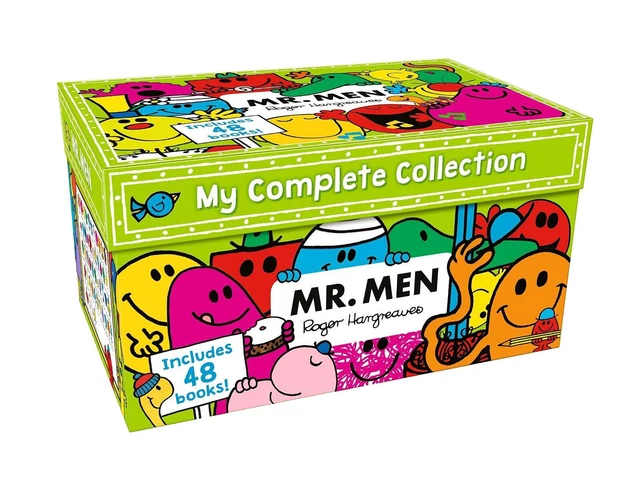 MR. MEN MY Complete Collection 48 Books Box Set by Roger Hargreaves PB ...