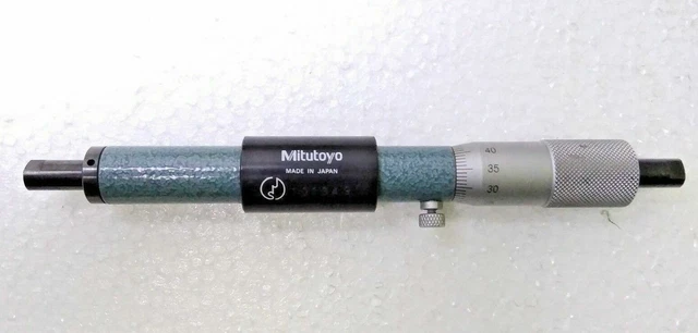 MITUTOYO TUBULAR INSIDE Micrometer Range: 175-200mm Resolution: 0.01mm ...
