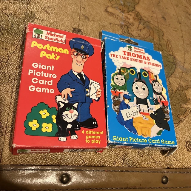 POSTMAN PAT'S 1989 & Thomas The Tank Engine 1991 Giant Picture Cards ...