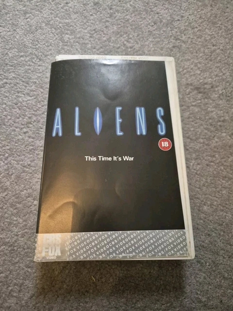 ALIENS CBS FOX Big Box Rental Vhs 1987 £59.99 - PicClick UK