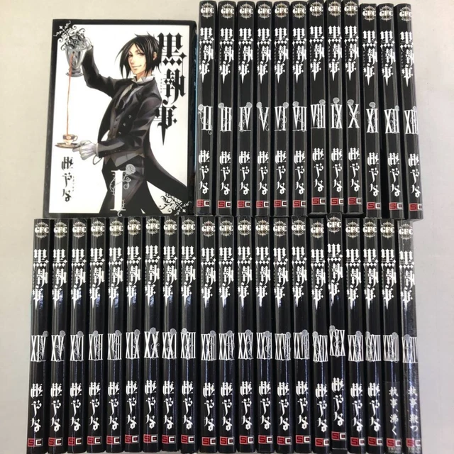 BLACK BUTLER KURO Shitsuji Vol.1-34 Complete Full Manga Comic Set ...