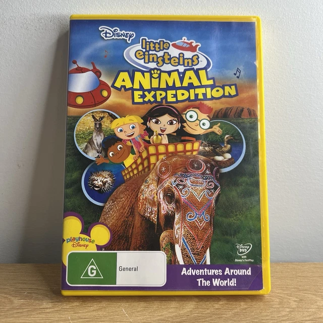 LITTLE EINSTEINS - Animal Expedition region 4 DVD (animated Disney kids ...