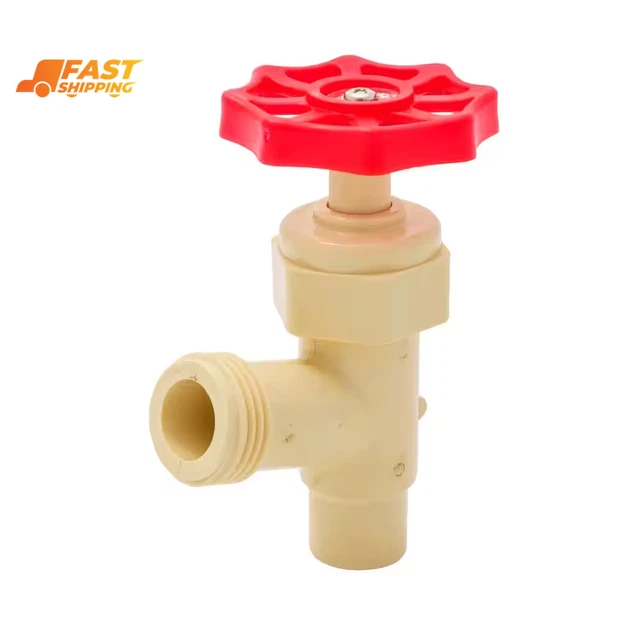 1/2 IN. CPVC Solvent-Weld Boiler Drain Valve £8.26 - PicClick UK