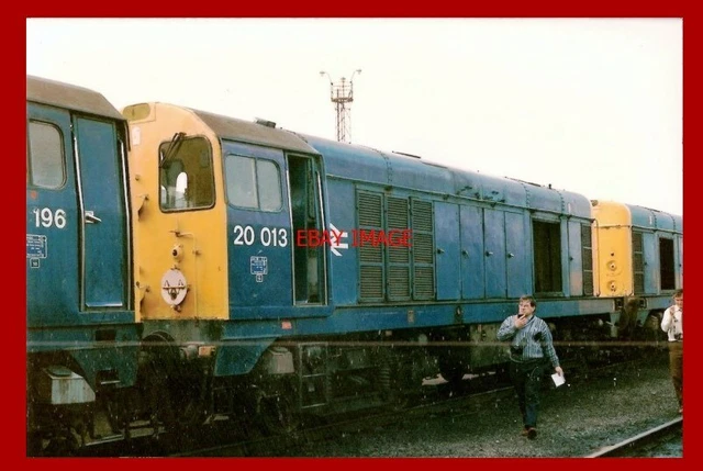 PHOTO BR Class 20 Loco No 20013 £1.45 - PicClick UK