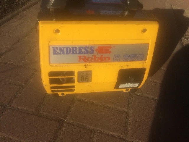 STROMGENERATOR ENDRESS ROBIN R650 Stromerzeuger Stromaggregat Notstrom ...