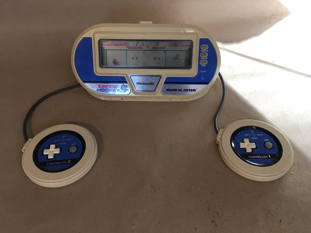 NINTENDO MICRO VS System Donkey Kong Hockey 1984 LCD Game - Rare ...