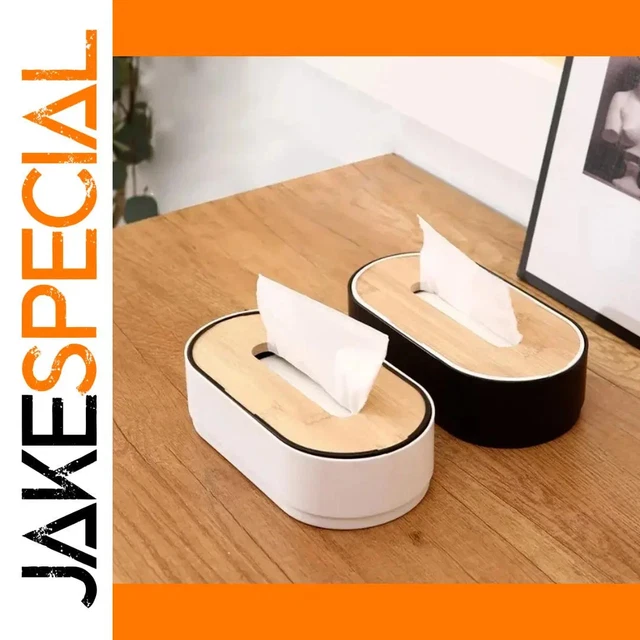 JAKESPECIAL – BAMBOO Tissue Box Holder with Rectangular Opening EUR 32 ...