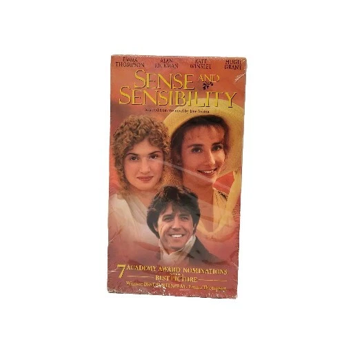 SENSE AND SENSIBILITY (VHS, 1996, Closed Captioned) Emma Thompson Alan Rickman £3.76 - PicClick UK