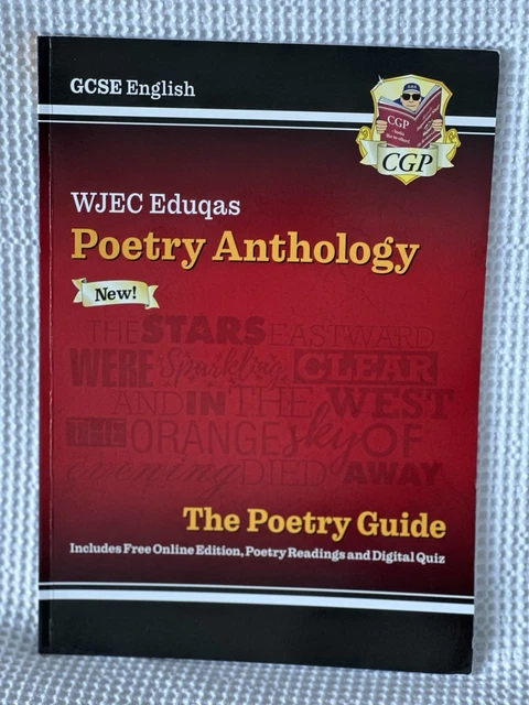 GCSE ENGLISH WJEC Eduqas Poetry Anthology Revision Guide CGP Books £9. ...