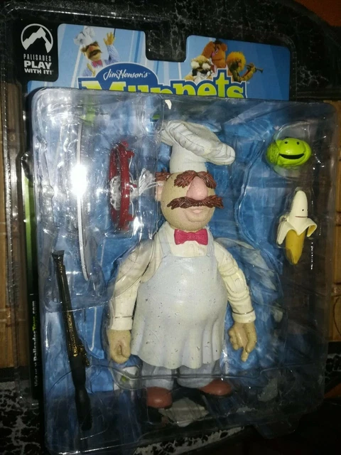 MUPPETS SHOW PALISADES Swedish Chef Series 9 Figure RARE MOC FREE ...